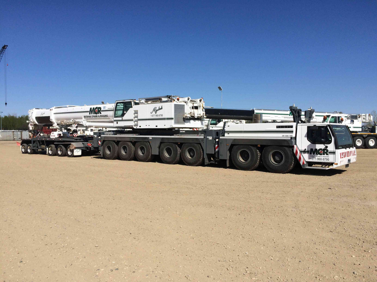 Kranbild MCR Liebherr LTM 1400-7.1 mit Dolly - Autokran-Portal ...