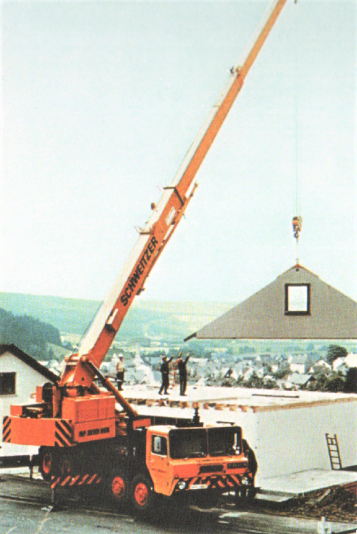 Kranbild Schweitzer Siegen Krupp 35 GMT Demag TC 180 /AC 615 - Autokran ...