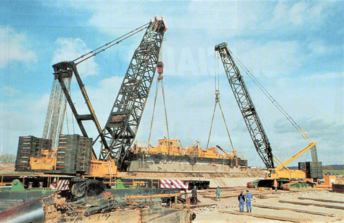 Kranbild Thömen Liebherr LGD 1550/LR 1400/1 - Autokran-Portal ...